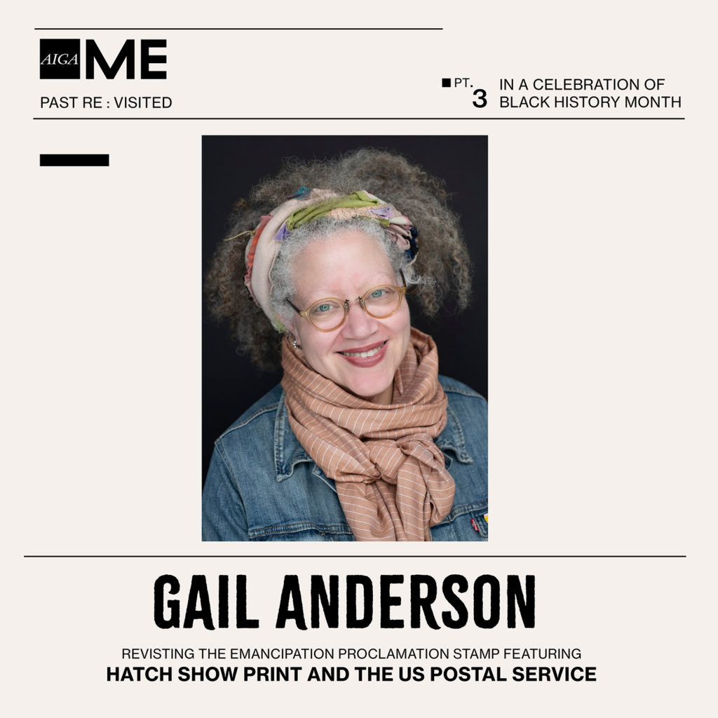 A Celebration of Black History Month, Part 3: Gail Anderson | AIGA Maine